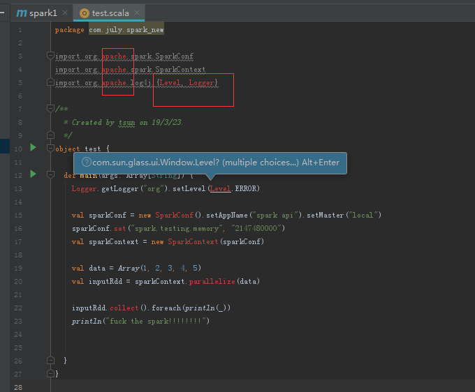 Spark之初体验：maven如何新建一个spark项目_spark创建catalog-CSDN博客