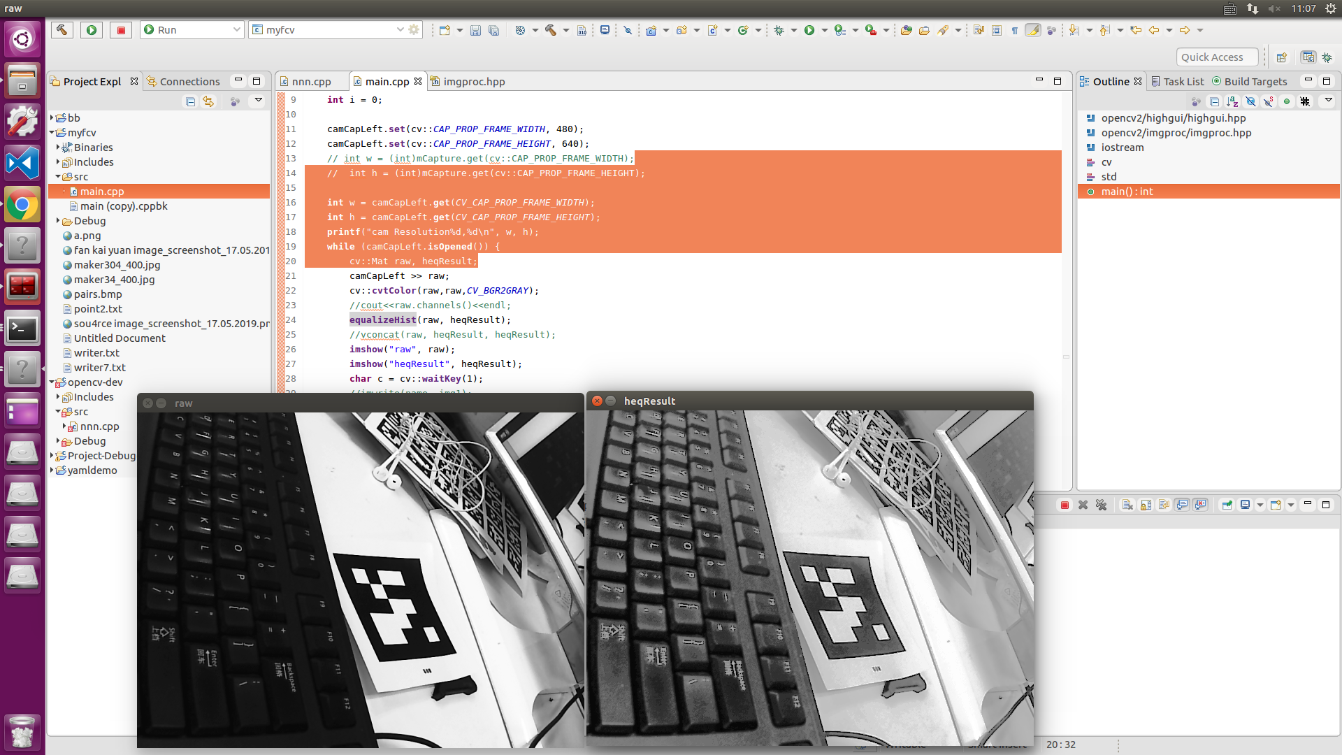 opencv 灰度图片 直方图均衡化 equalizeHist cvtColor_equalize能用于灰度图么-CSDN博客