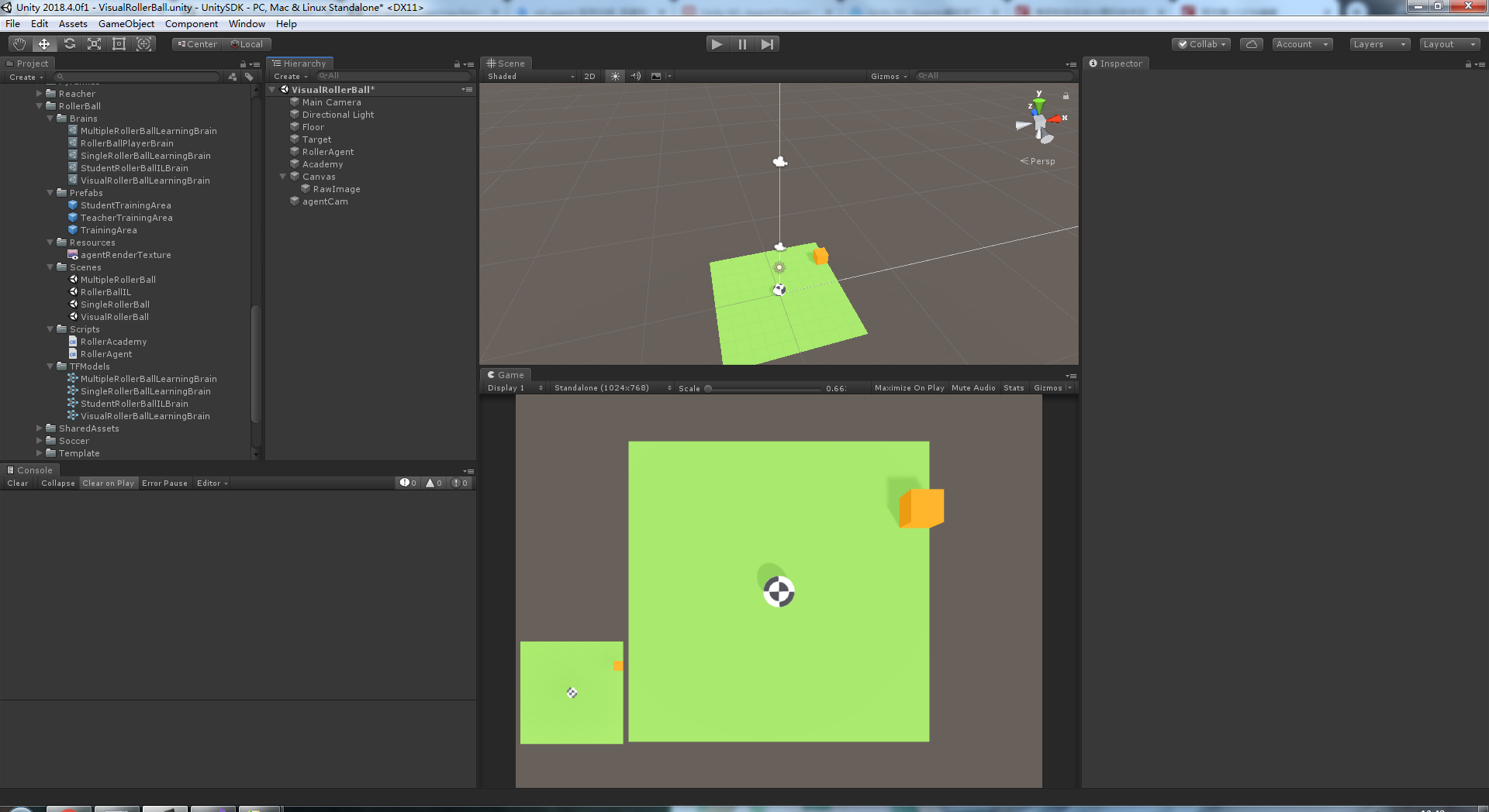 Unity3D ML-Agent-0.8.1 学习六（视觉学习）_unity使用mlagent进行训练如何引入视觉?-CSDN博客