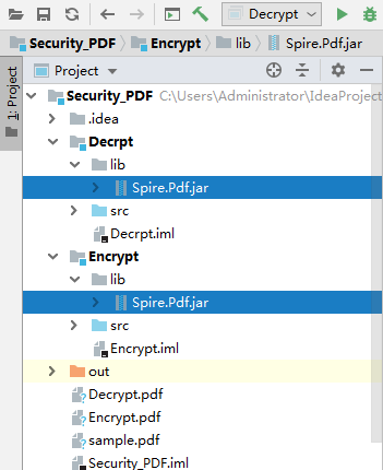 Java 加密、解密PDF文档_java pdf excel 文件加密码 可以另存为吗-CSDN博客
