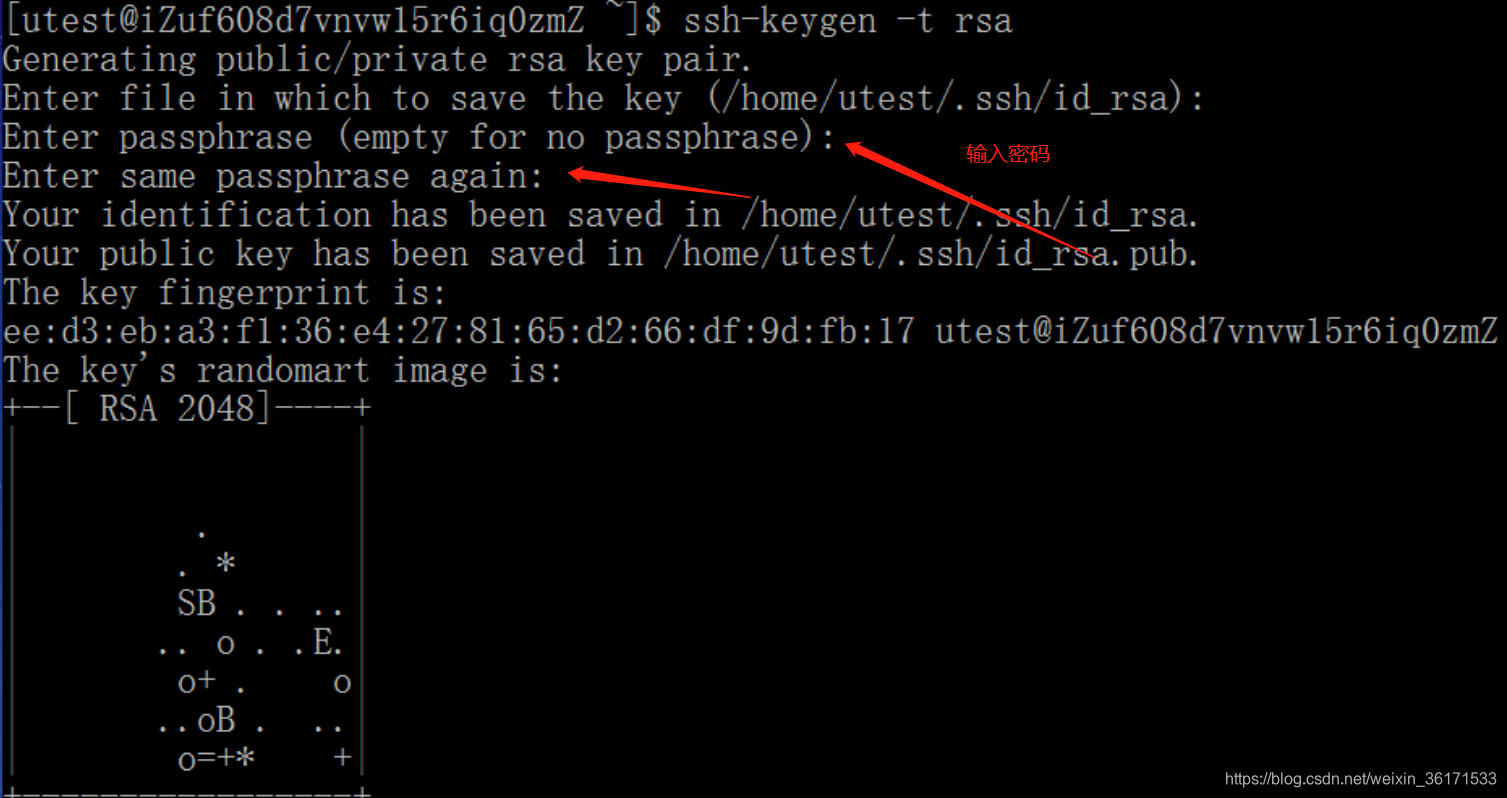 Linux使用密钥密码登录sshlinux设置秘钥在用一层密码 Csdn博客