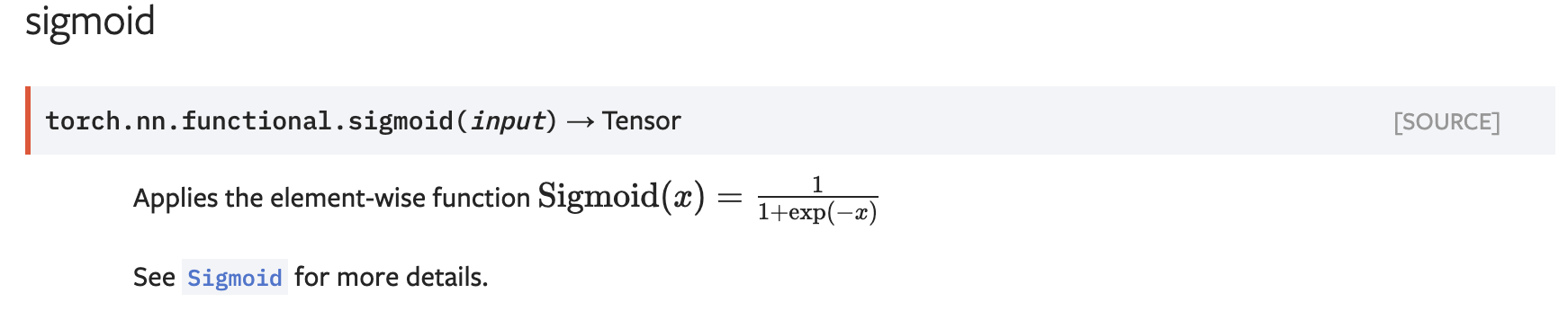 torch.sigmoid、torch.nn.Sigmoid和torch.nn.functional.sigmoid的区别-CSDN博客