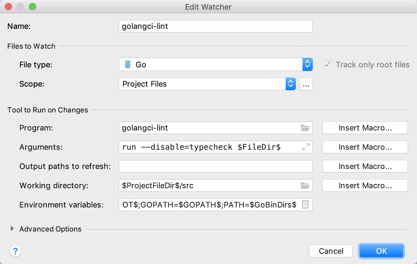 [Go实战]配置插件推荐goland - File Watchers-CSDN博客