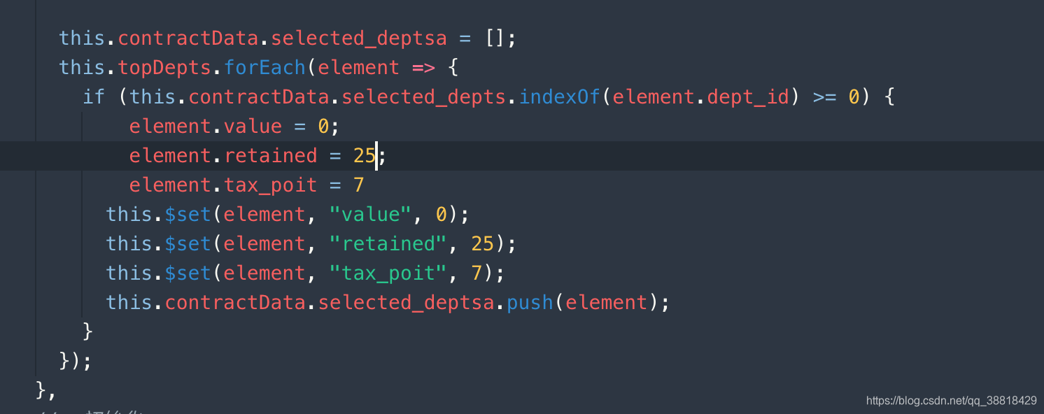 Vue Element Input赋值的时候不会改变vue循环的input值未变 Csdn博客