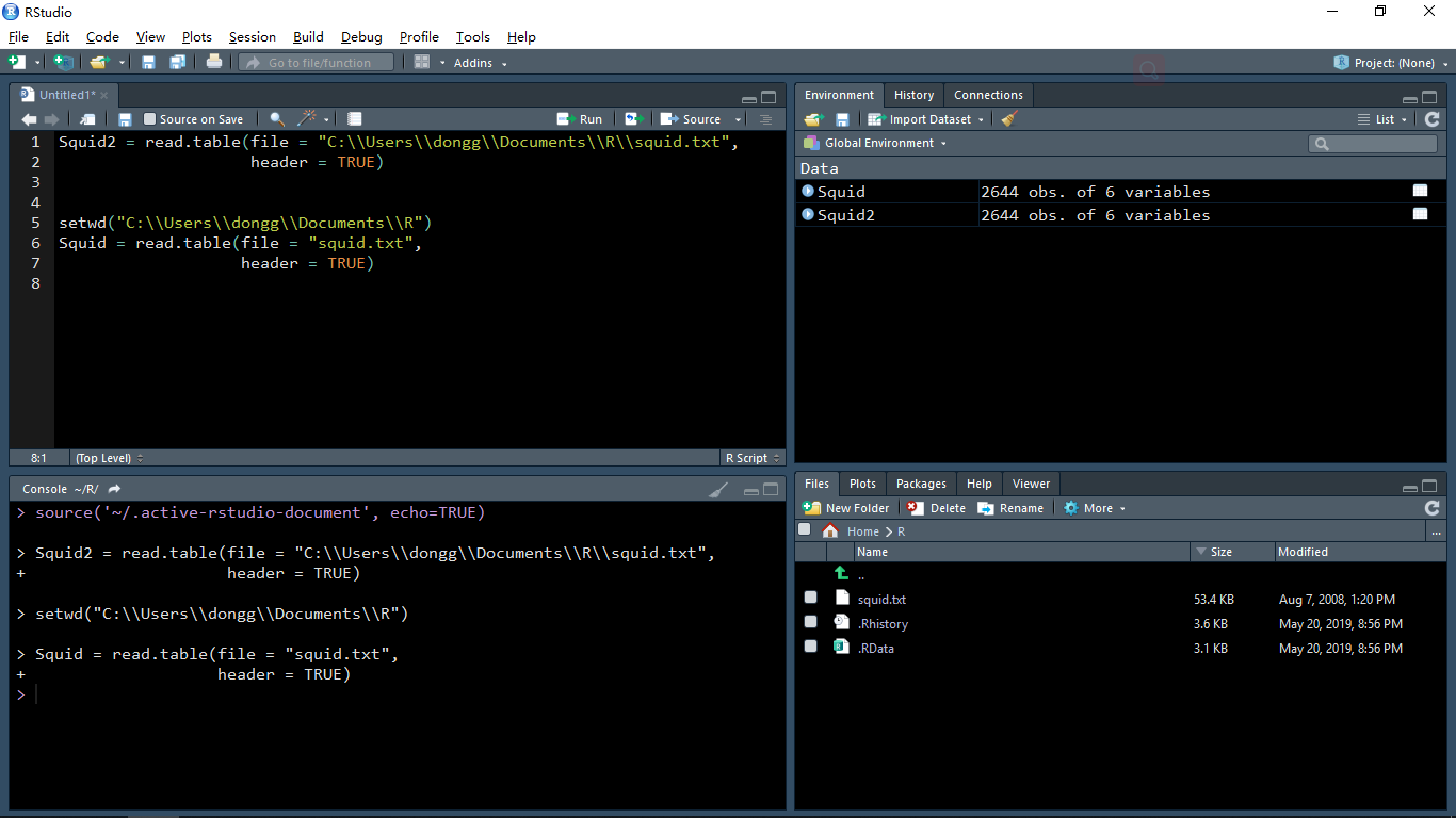 R语言学习-----数据的载入_r语言加载数据-CSDN博客