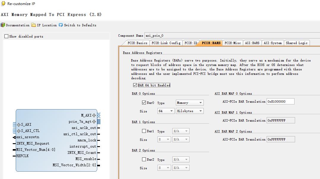 Xilinx PCIe axi memory mapped（XPDMA）手册笔记_pg055 xilinx-CSDN博客
