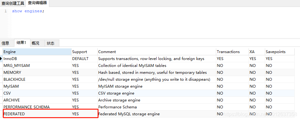 Mysql开启federated引擎实现数据库表映射 案例 Enginefederated Csdn博客