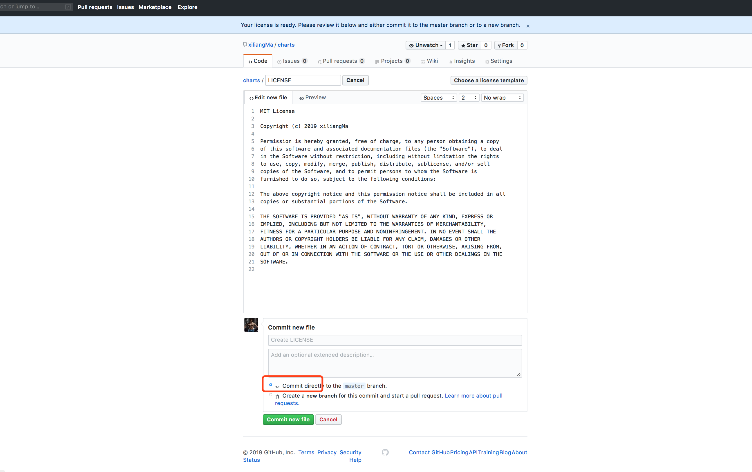 Github 中声明 Licensegithub License是什么文件 Csdn博客 