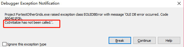 使用 RAD Studio Unigui for delphi 连接数据库中出现 OLE DB error occured. Code 80040E14h的问题_delphi ole db ...
