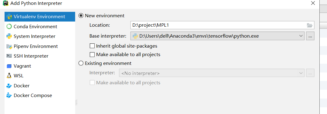 【anaconda】【Pycharm】failed to create interpreter 或者Pycharm cannot set up ...