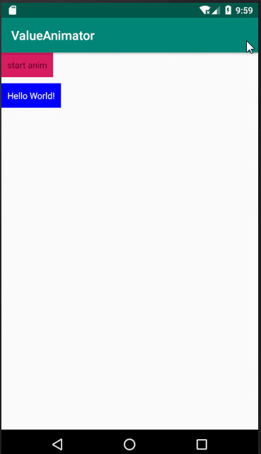 Android动画篇(三)—— 属性动画ValueAnimator的使用_valueanimator va = valueanimator.offloat(0, 0.3f, -CSDN博客