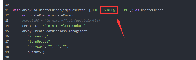 （四十四）arcpy开发&点(point)、线(polyline)、面(polygon)游标(Cursor)中的令牌_arcpy里get ...