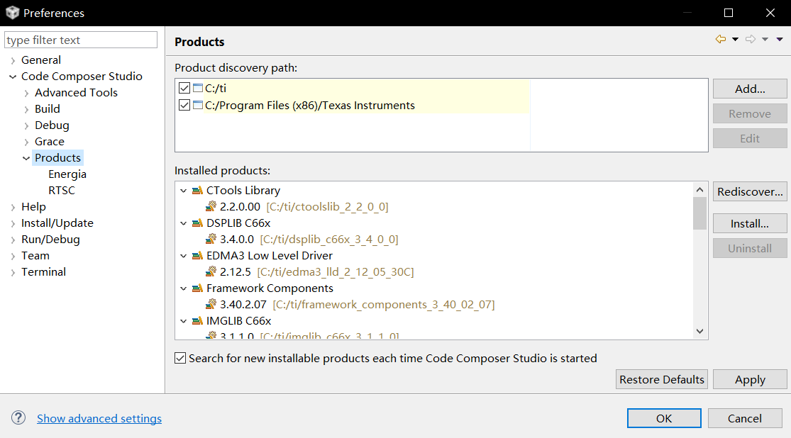 [AM5728 调试过程] #3 CCS 与 SDK/RTOS 的安装 [Windows 平台下]_ccs5.5中安装rtos库-CSDN博客