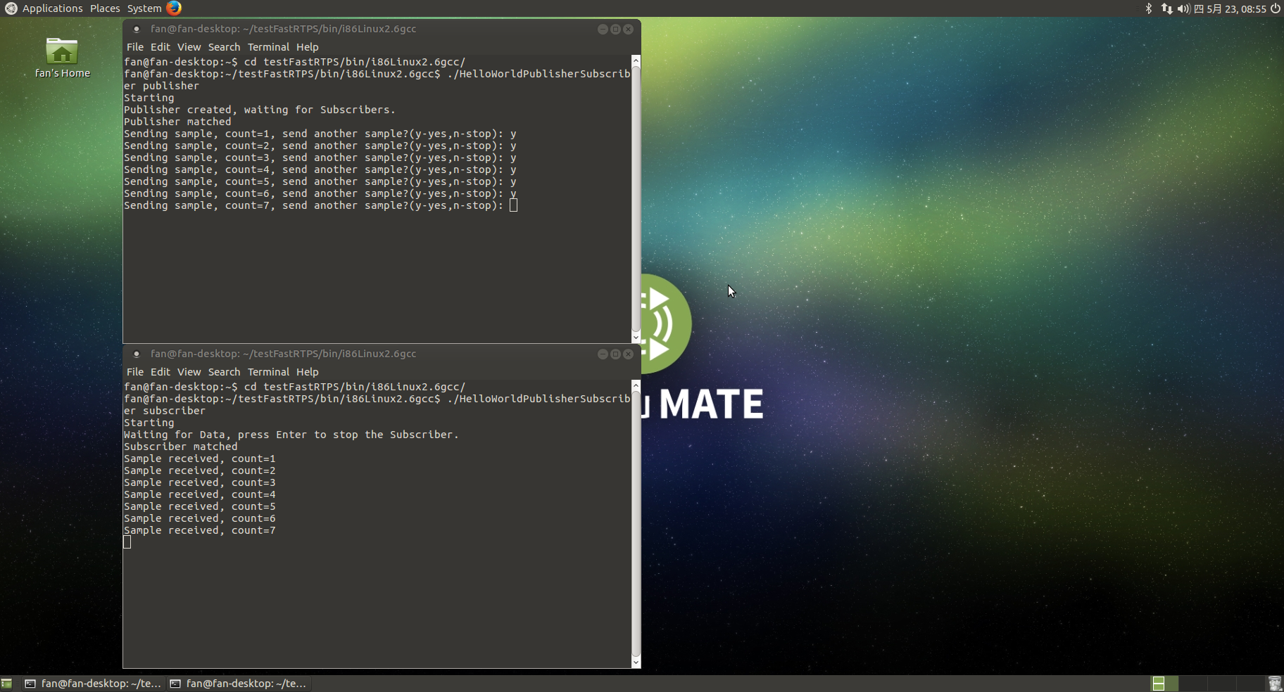 FastRTPS学习笔记（2）：安装、创建简单应用_fastrtps 使用示例-CSDN博客