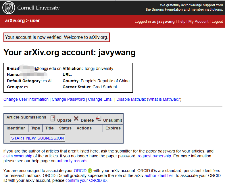 arXiv 注册完整过程（图文详解）_arxiv注册不了-CSDN博客