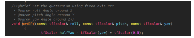 RPY角及与旋转矩阵的变换关系：在matab与ROS的TF变换库中各自的用法及内在联系_matlab rpy转旋转矩阵-CSDN博客