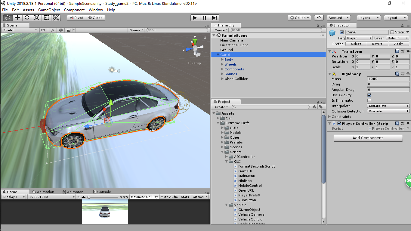 Unity中wheelcollider组件的基本使用方法总结-CSDN博客