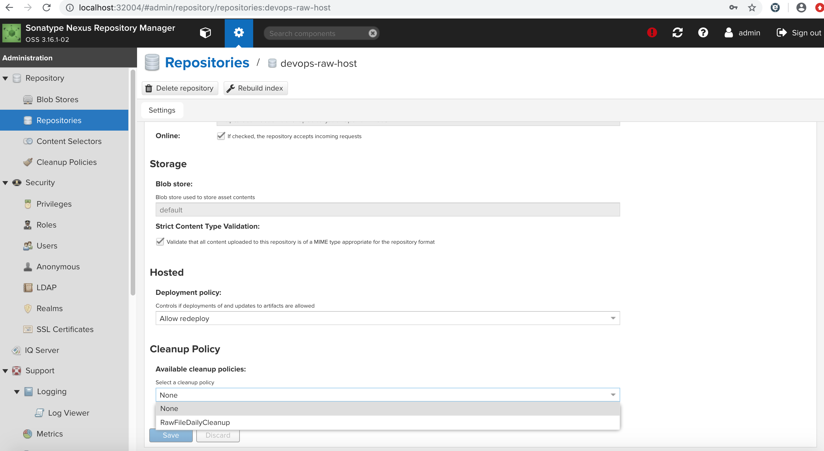 Nexus制品库管理：二进制制品管理：清除策略_nexus cleanup policies-CSDN博客