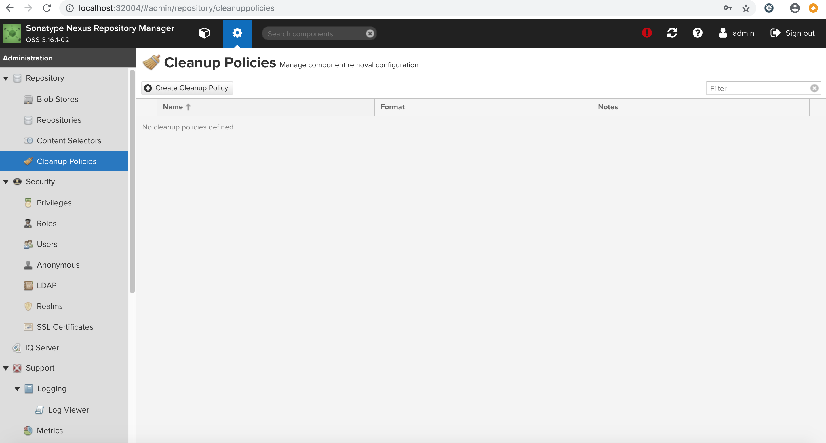 Nexus制品库管理：二进制制品管理：清除策略_nexus cleanup policies-CSDN博客