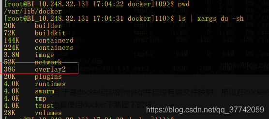 Docker Mysql迁移到新的挂载目录mysql Docker 宿主机的overlay2的子目录diff中的数据库文件可以移植吗 Csdn博客