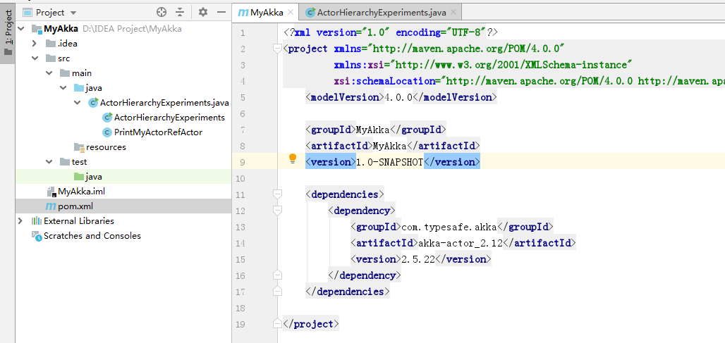 Akka的Hello World（一）Akka的Actor架构_akka abstractactor-CSDN博客