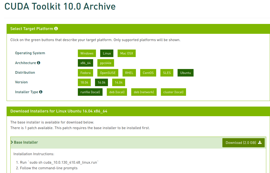 Caffe学习（一）：安装配置Caffe超详细教程（GPU版本） CUDA10.0+cudnn7.6.0+OpenCV3.4.5_caffe怎么安装-CSDN博客