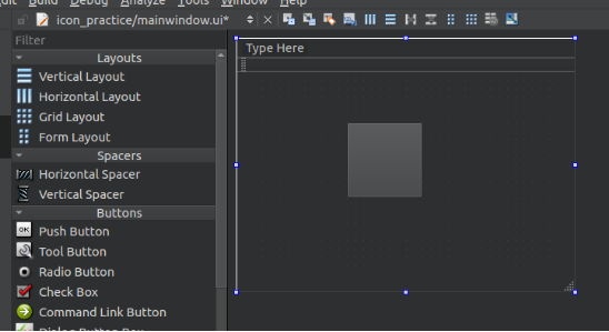 QT adds icons to buttons and sets transparency - Programmer Sought