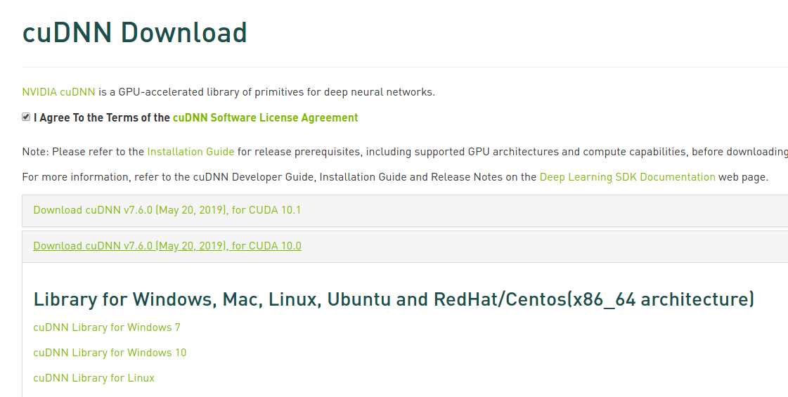 Caffe学习（一）：安装配置Caffe超详细教程（GPU版本） CUDA10.0+cudnn7.6.0+OpenCV3.4.5_caffe怎么安装-CSDN博客