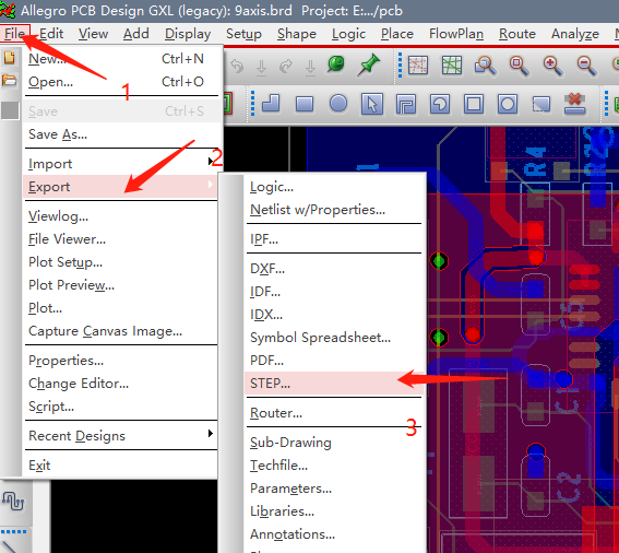 allegro导出3D文件_allegro 3d-CSDN博客