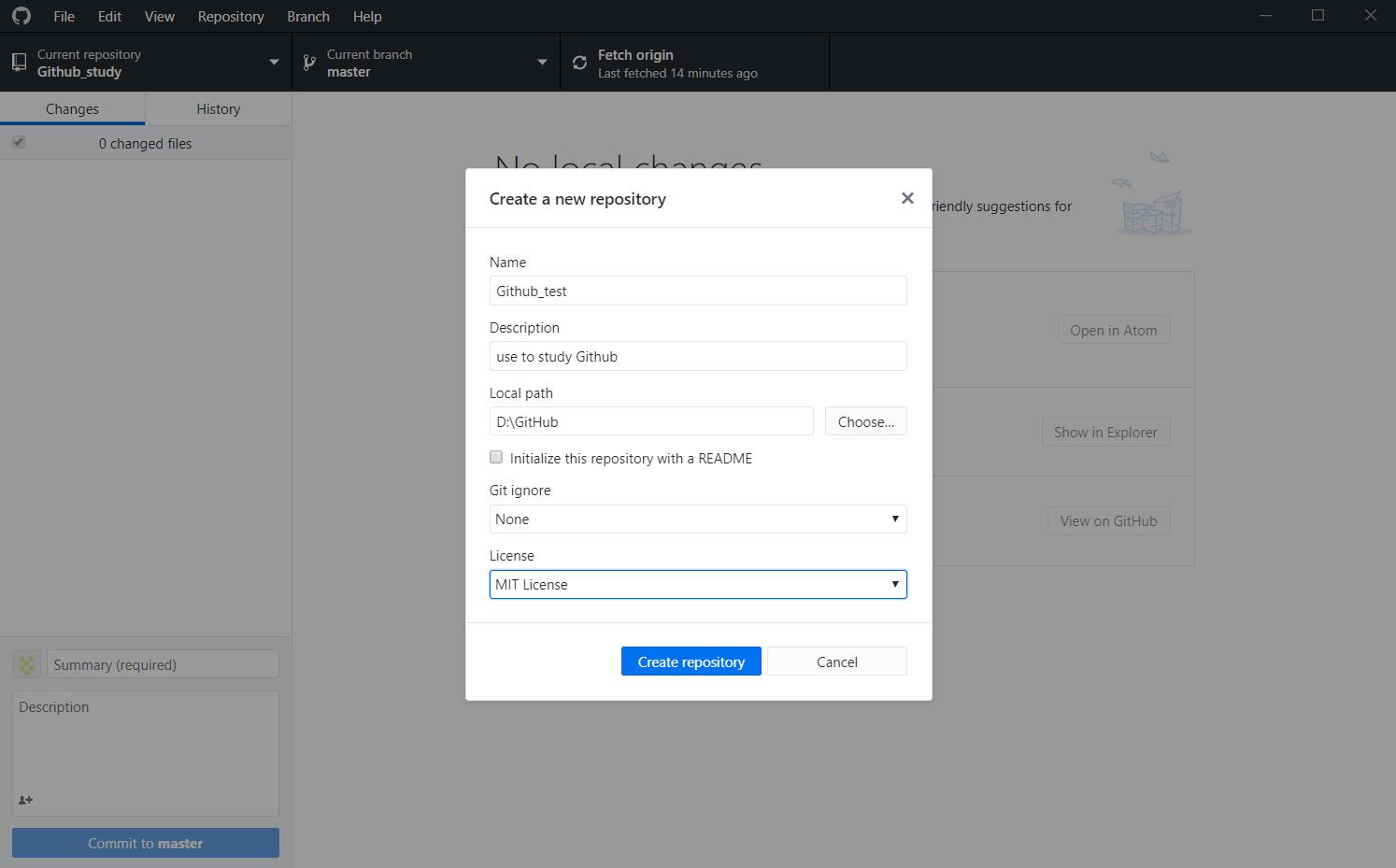 Github Desktop(Windows桌面版)简单教程_githubdesktop-CSDN博客