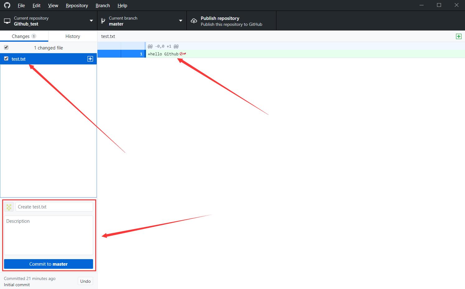 Github Desktop(Windows桌面版)简单教程_githubdesktop-CSDN博客