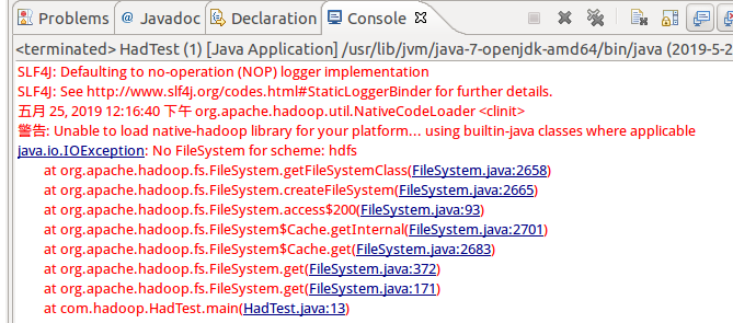 HDFS编程实战中出现的问题_fs.hdfs.impl-CSDN博客