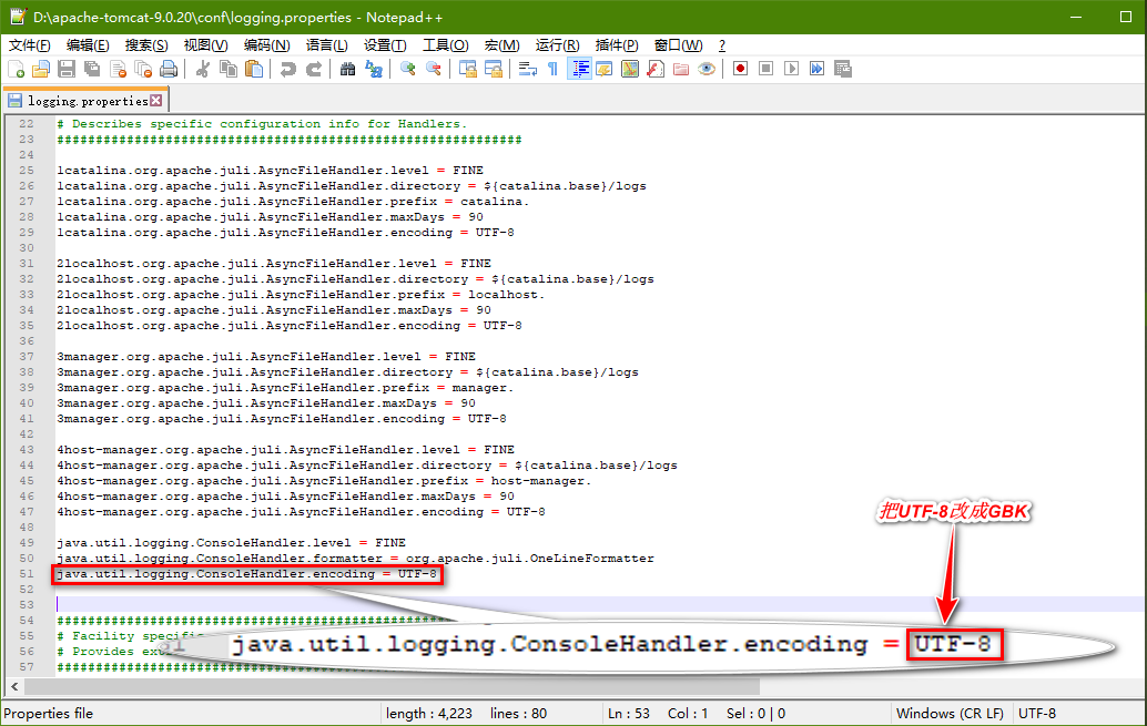 tomcat9 中文乱码_tomcat 9乱码 -dfile.encoding=utf-8-CSDN博客