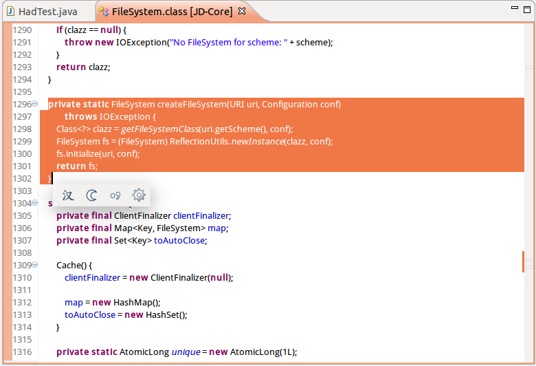 HDFS编程实战中出现的问题_fs.hdfs.impl-CSDN博客