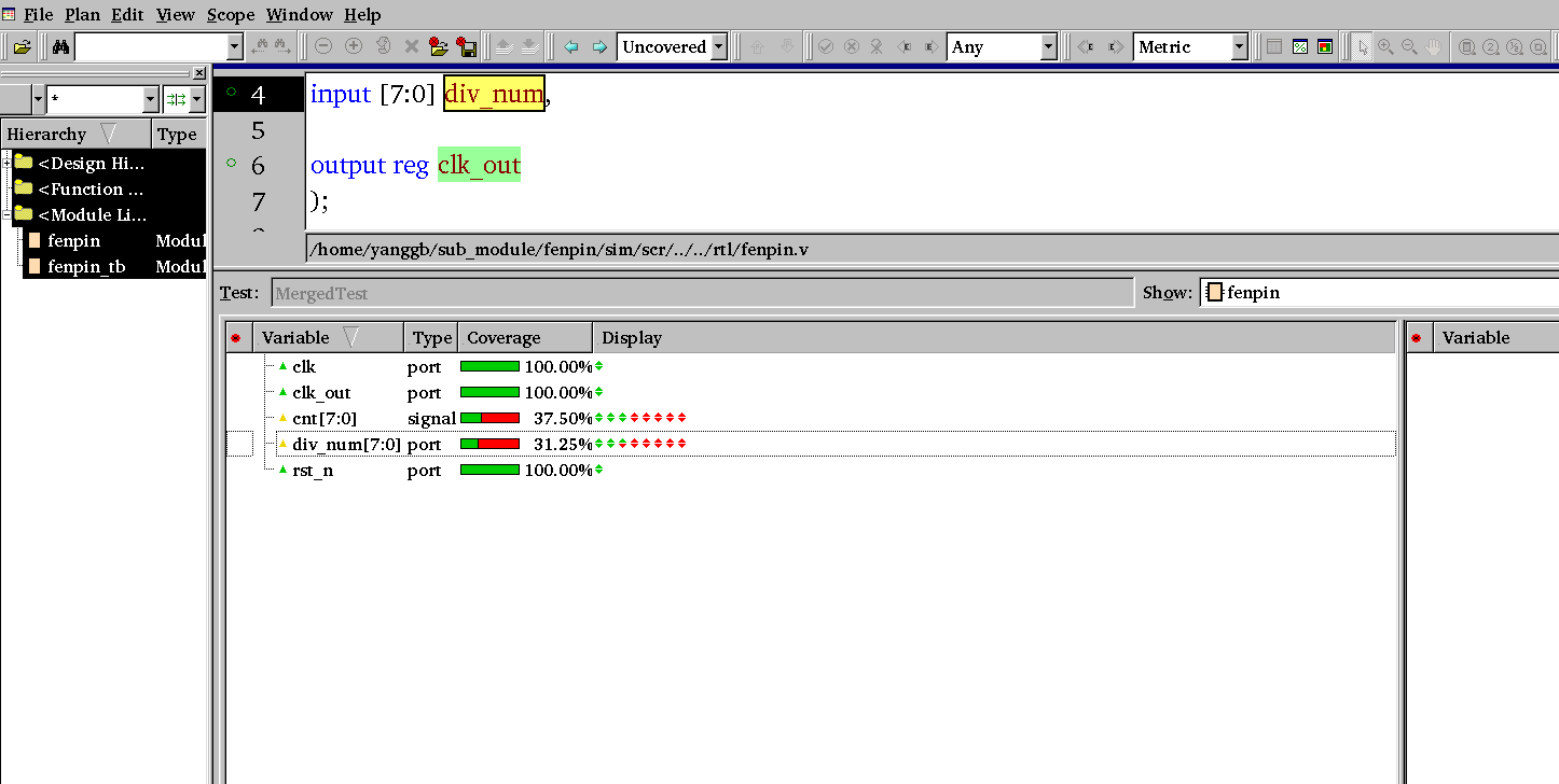 VCS查看覆盖率，并使用dve查看_dve覆盖率-CSDN博客