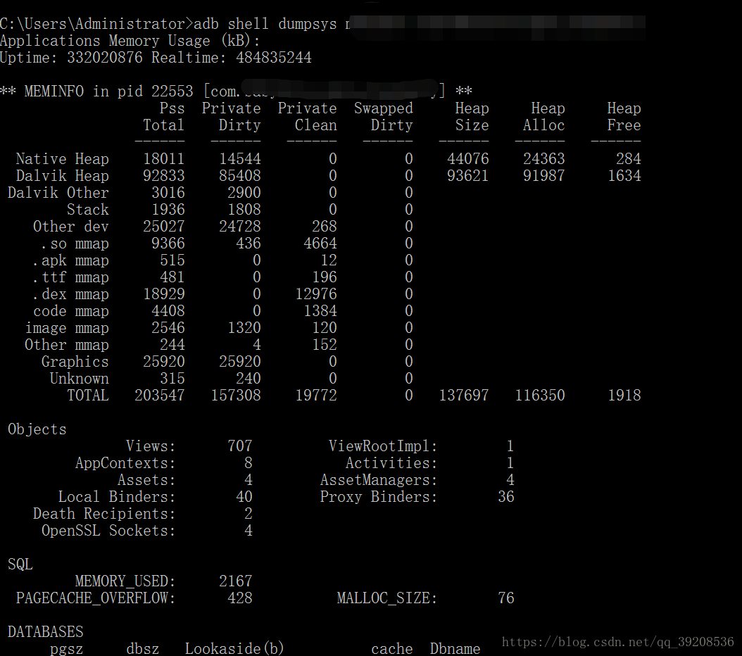 adb shell dumpsys 命令 查看内存是否泄露_adb shell dumpsys meminfo 分析内存泄漏-CSDN博客