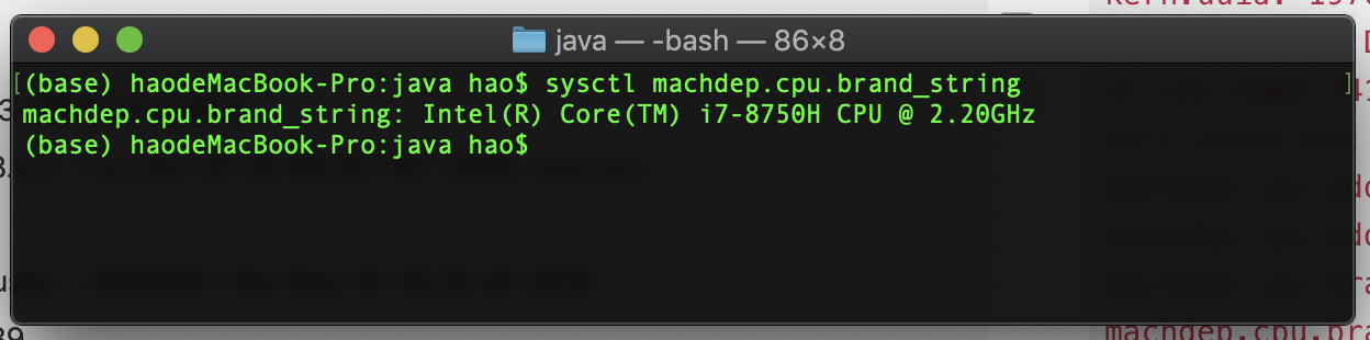使用 sysctl 命令查看苹果笔记本macOS系统CPU等硬件详细信息_mac sysctl-CSDN博客