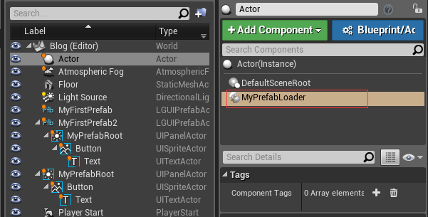 在UE4里制作3D UI（三）——使用Prefab_ue prefab-CSDN博客