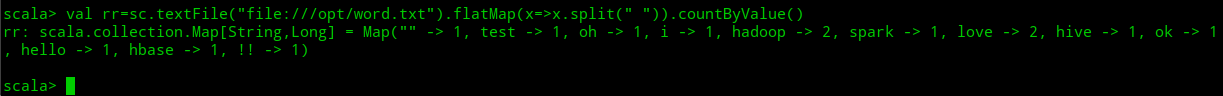 Spark Spark Shell操作 Spark Shell Filter Csdn博客