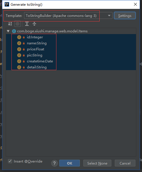 Java中tostring方法的推荐实现方式new Tostringbuilder Csdn博客
