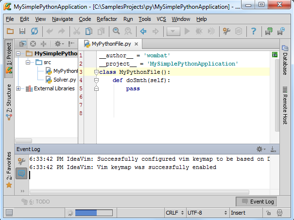PYCHARM 之 VIM 操作_pycharm vim-CSDN博客
