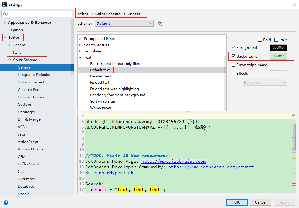 Intellij Idea 2018 修改背景颜色 护眼色idea代码屏幕背景用白色和黑色哪个更伤眼睛 Csdn博客 
