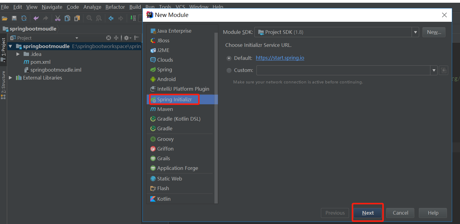 idea创建一个springboot多模块项目之springcloud简单项目测试_idea创建多模块springboot+springcloud系统-CSDN博客