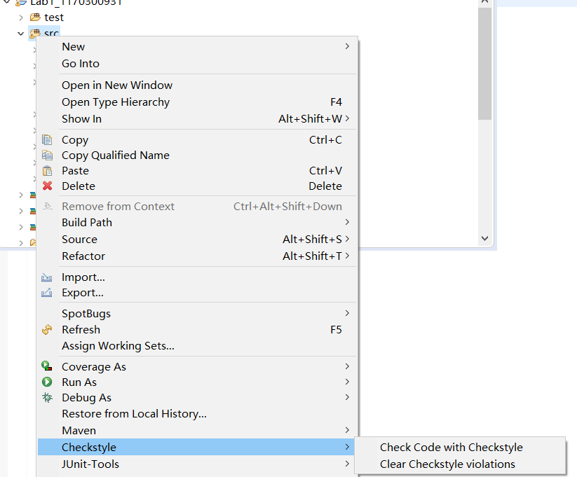 eclipse插件checkstyle的使用教程_checkstyle plug-in 8.26.0在eclipse marketplace查不到-CSDN博客