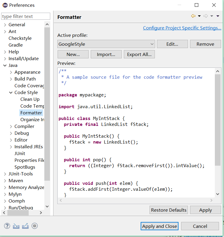 eclipse插件checkstyle的使用教程_checkstyle plug-in 8.26.0在eclipse marketplace查 ...