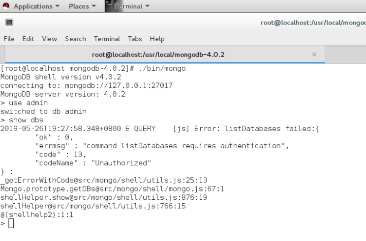 安装Mongodb并解决用户授权问题_code": 13, "codename": "unauthorized-CSDN博客