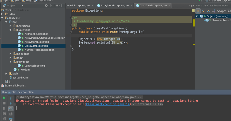 java常见的异常及例子构造_java常见异常及案例-CSDN博客