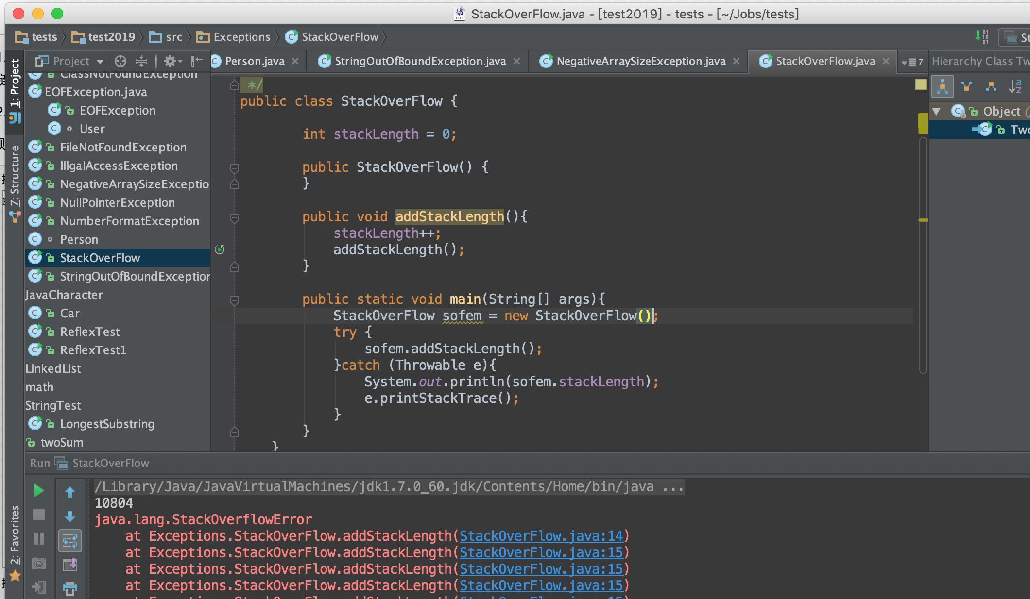 java常见的异常及例子构造_java常见异常及案例-CSDN博客