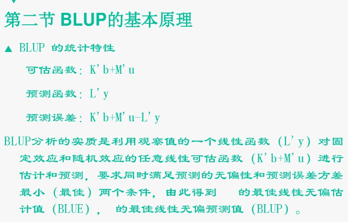 最全的BLUP分析_r语言blup分析-CSDN博客