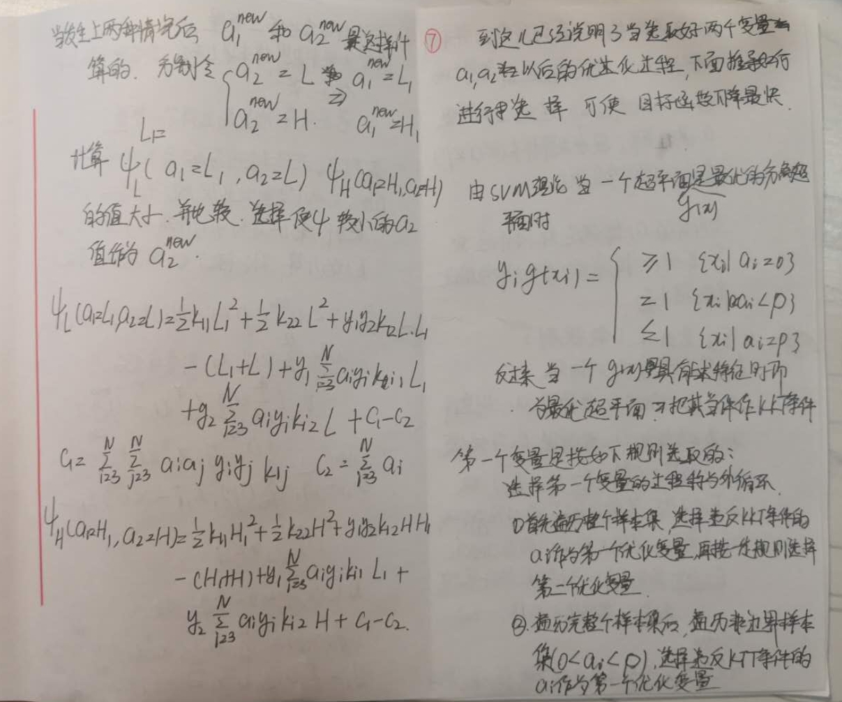 手推SVM及SMO算法实现_smo算法例题手推-CSDN博客